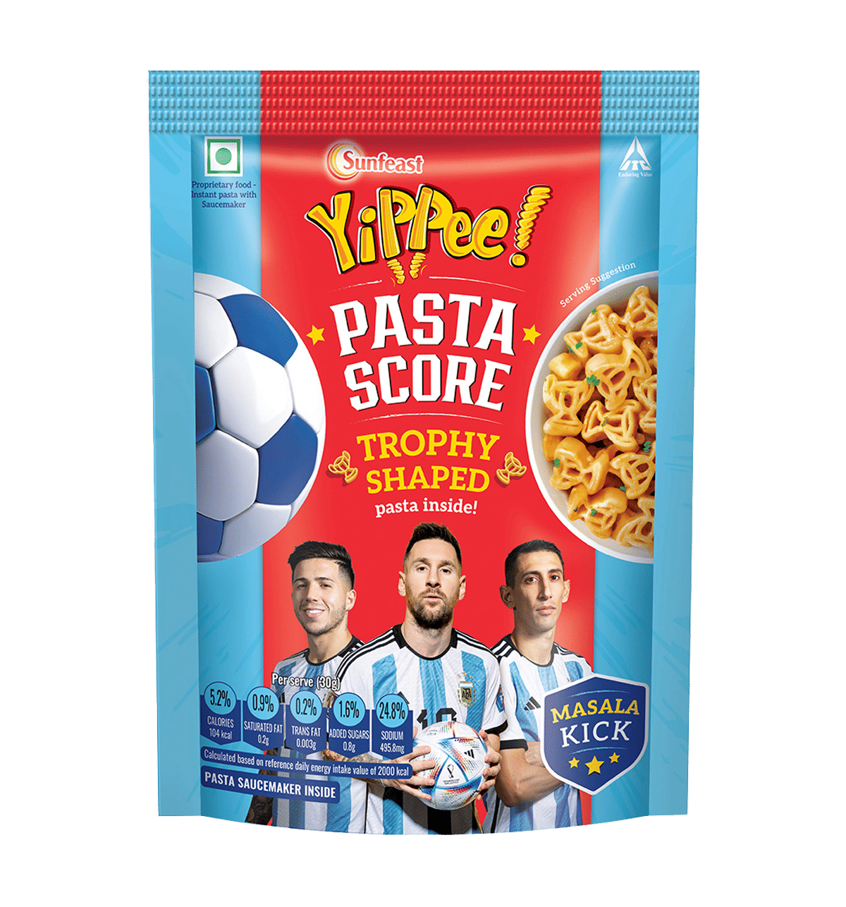 Buy Sunfeast Yippee Sunfeast Yippee! Pasta Score Masala, 70g 70 g ...