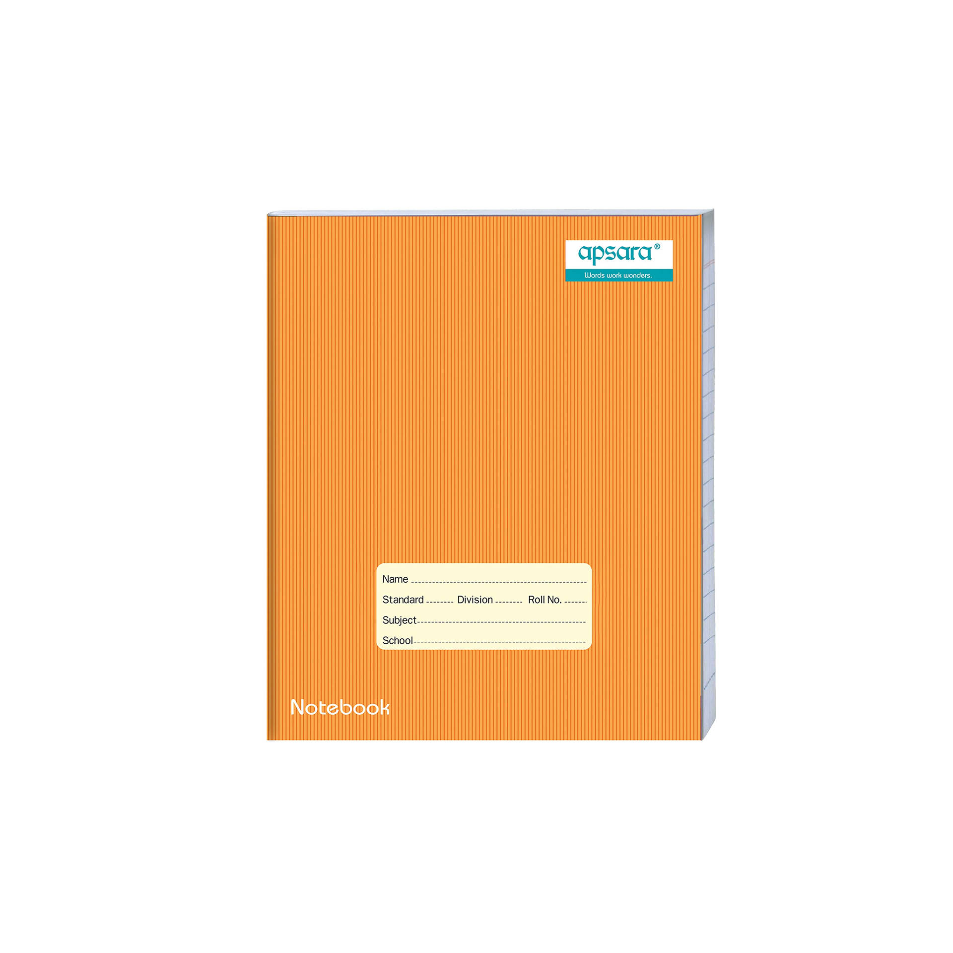 Buy Apsara Apsara Brown Cover Regular Size Notebook 92 Pages 1 Piece 1 ...