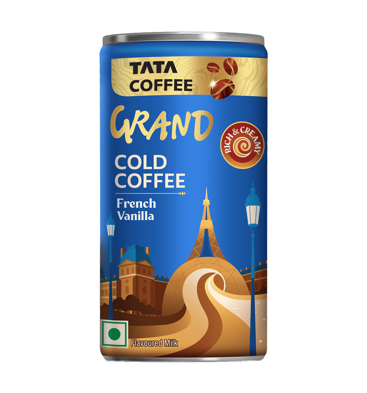 Buy Tata Coffee Grand Tata Coffee Grand French Vanilla Cold Coffee 180 ...