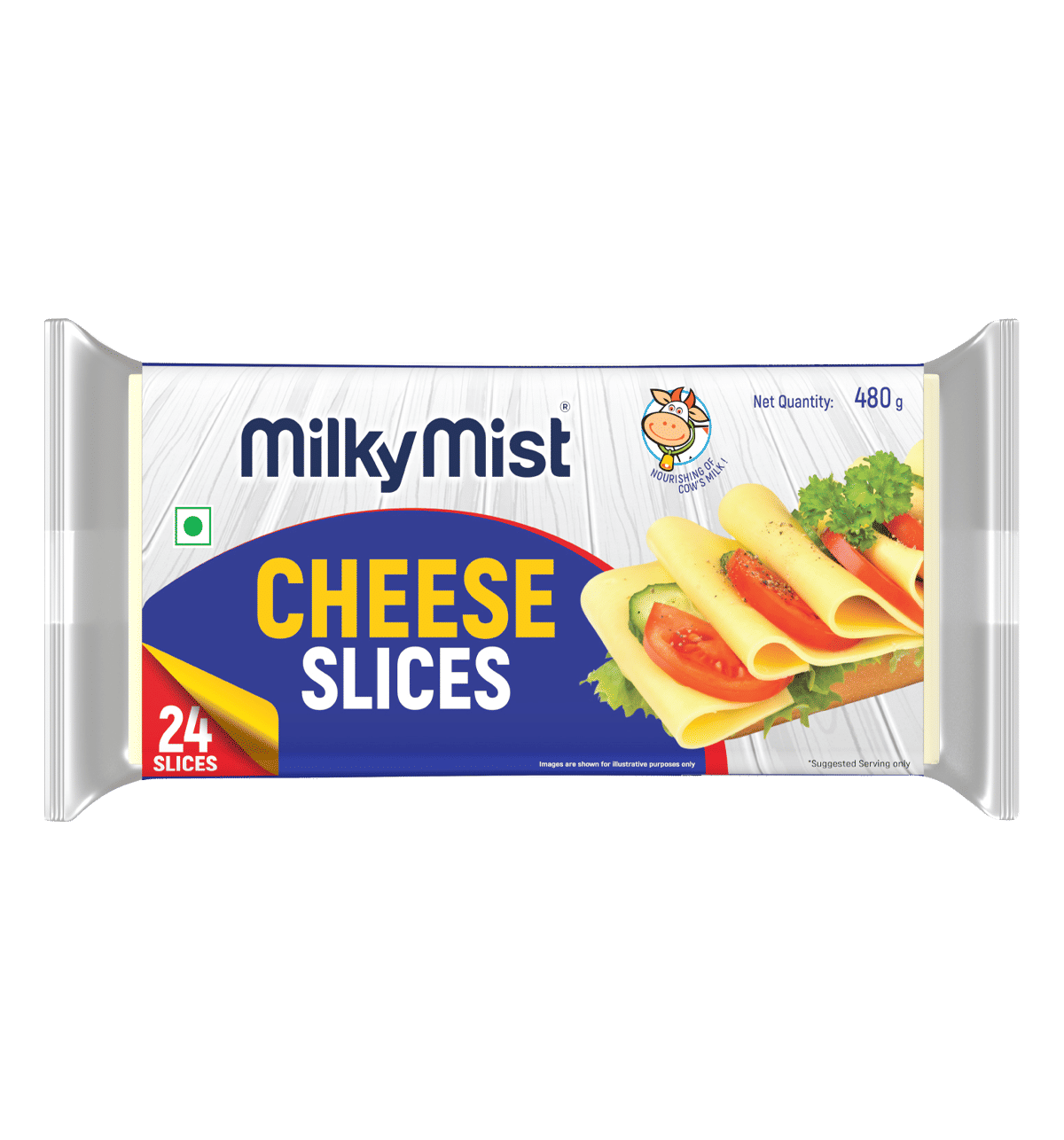 Buy Milky Mist Milky Mist Cheese Slices 480 g Online At Rs. 480 ...
