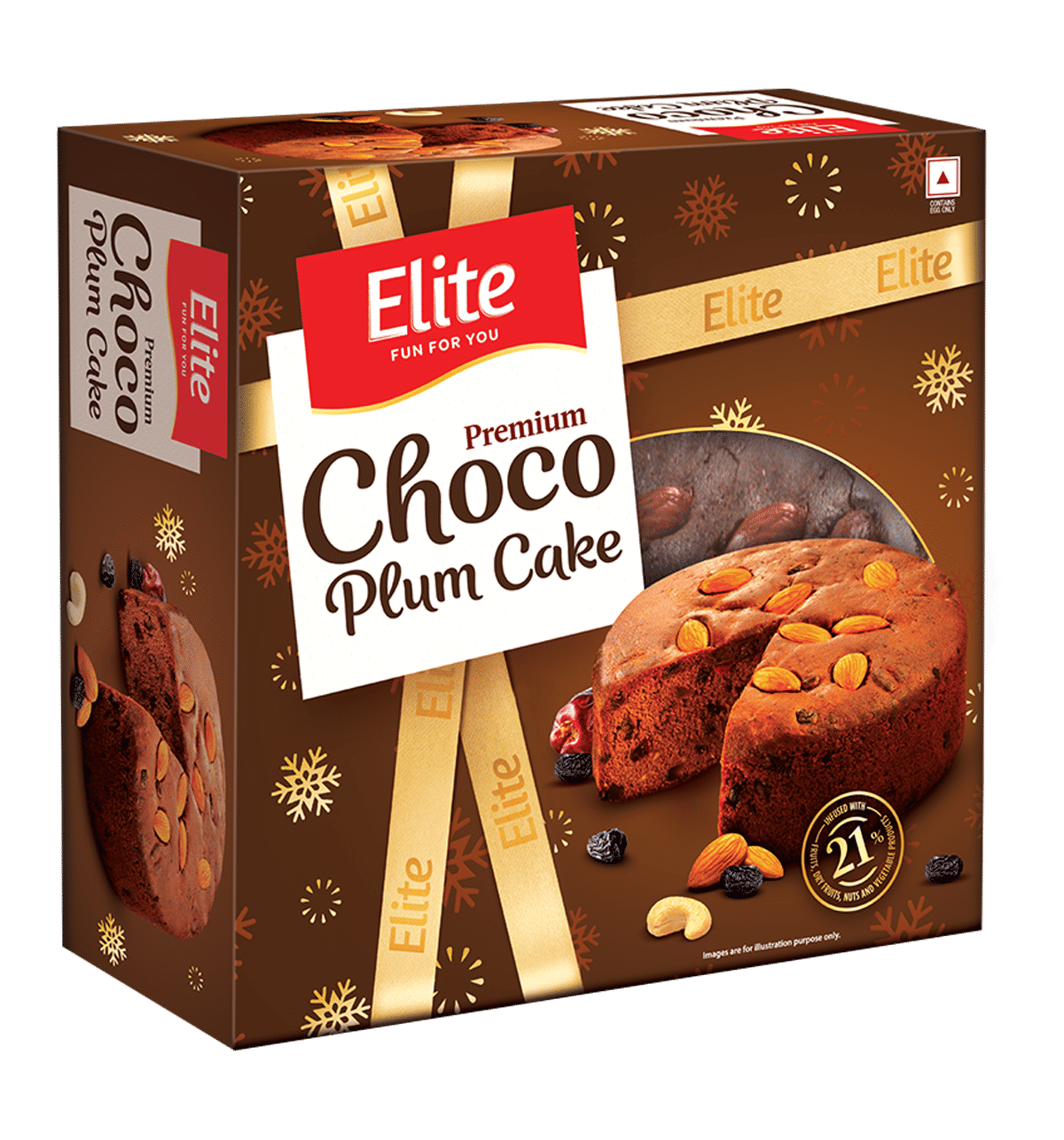 Buy Elite Elite chocolate Plum cake 680 g Online At Rs. 360 | Instant ...