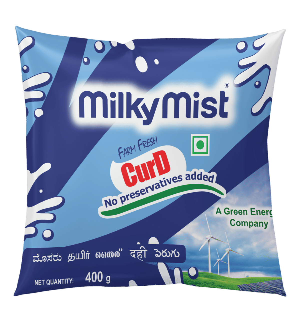 Curd Packet Png
