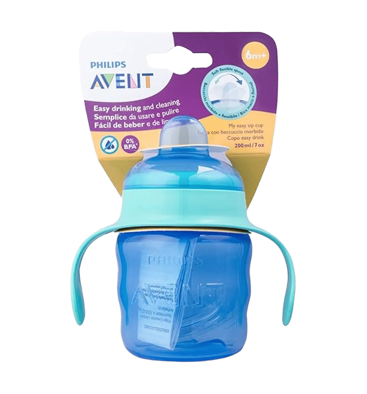 Buy Philips Philips Avent Silicone Classic Spout Cup with Handle I ...