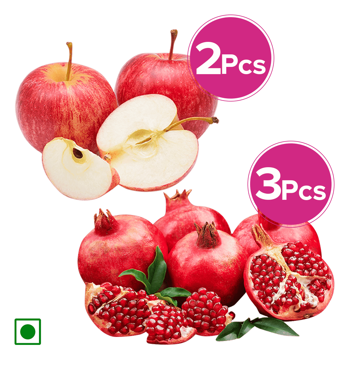 Buy Royal Gala Apple & Daily Pomegranate 1 combo Online At Rs. 319 ...