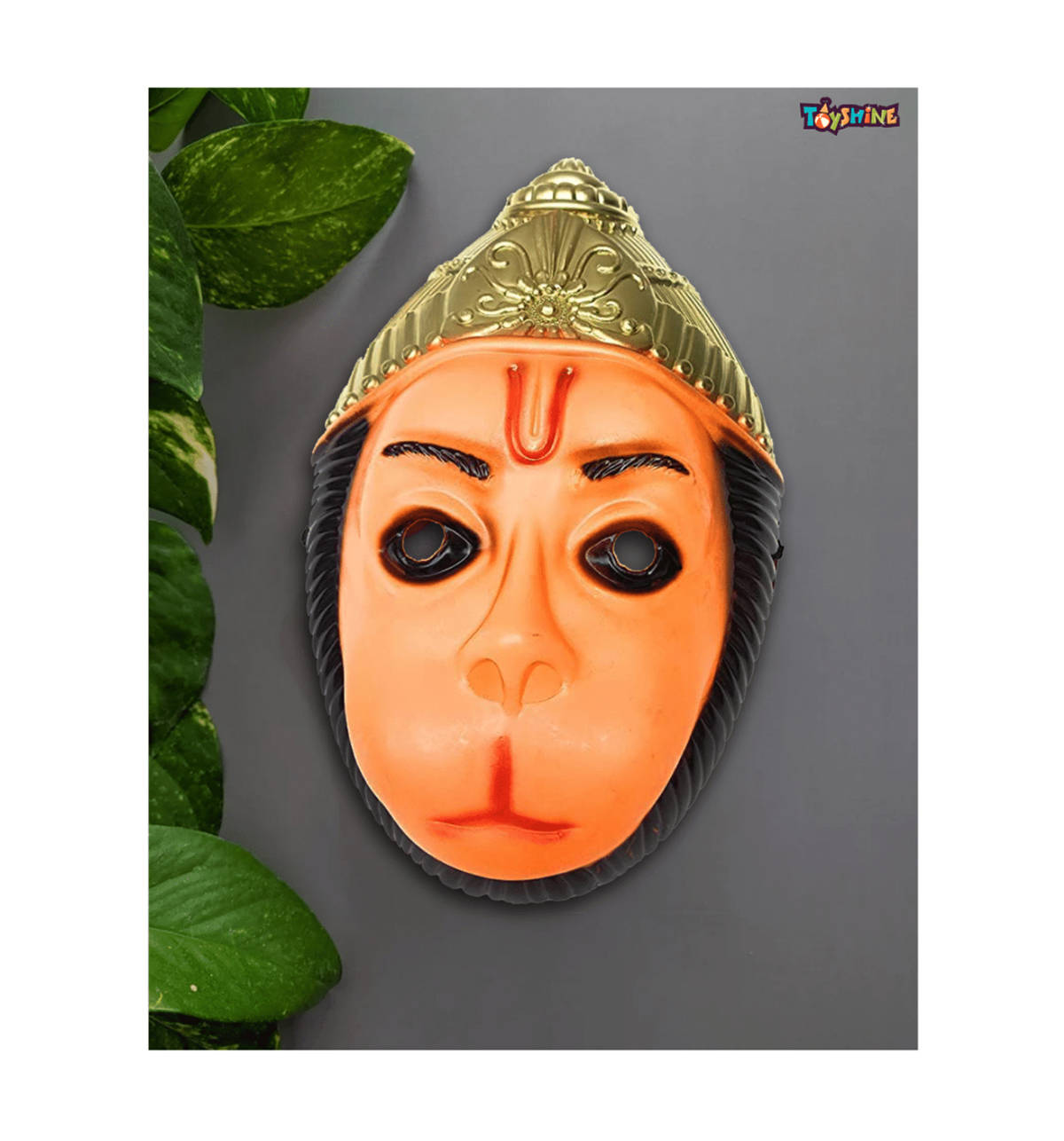 Buy Toyshine Combo Of God Hanuman Ji Face Mask with Gada (Dussehra ...
