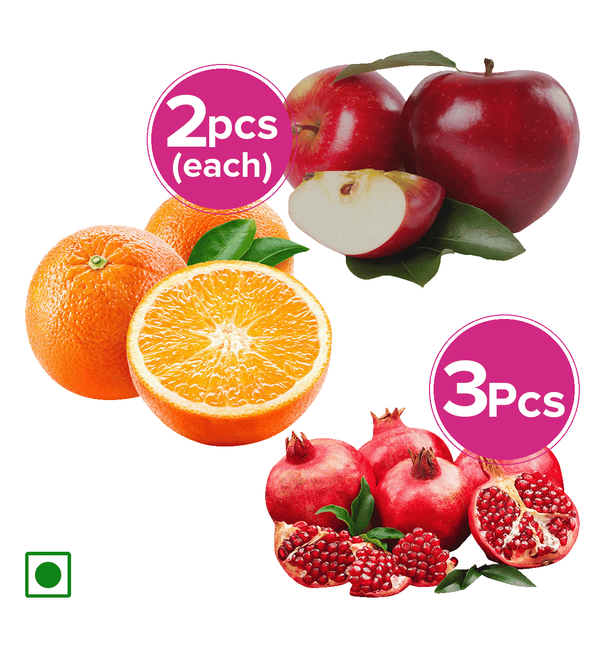 Buy Citrus-Pomegranate Combo 1 combo Online At Rs. 485 | Instant Delivery