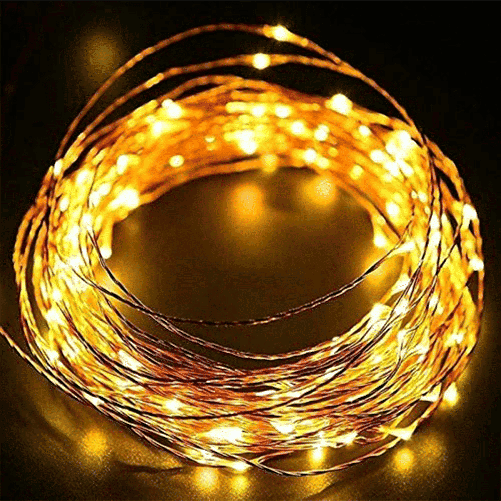 Buy DesiDiya Desidiya String Fairy LED Decorative Light 10m (Warm White ...