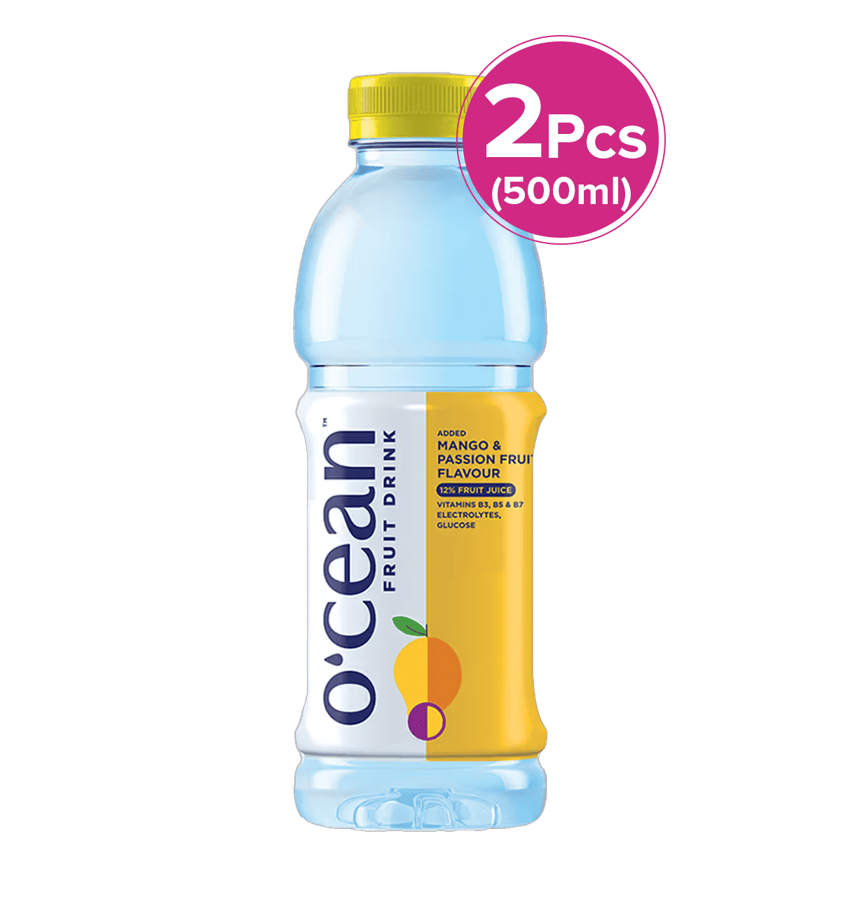 Buy O'Cean O'Cean Fruit Water Mango & Passion Flavor Enriched With ...