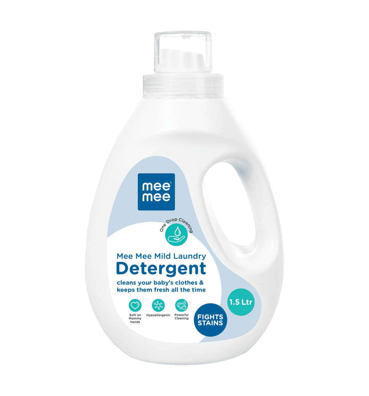 Buy Mee Mee Mee Mee Mild Baby Laundry Detergent(Bottle) 1.5 ltr Online ...