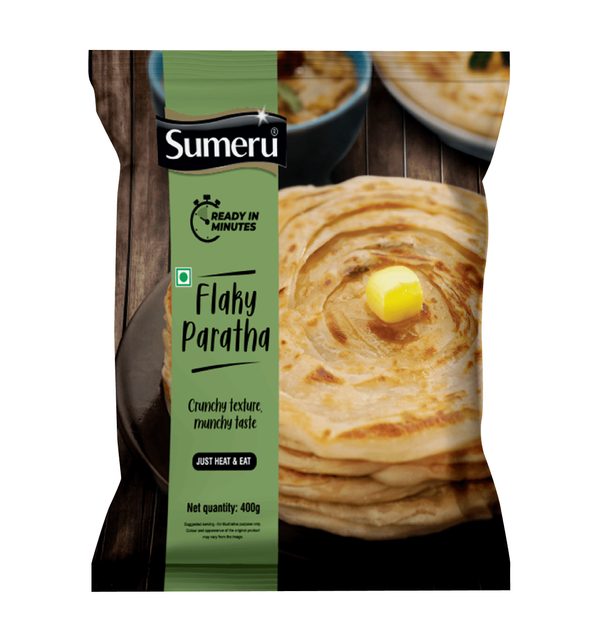 Buy Sumeru Flaky Paratha Online (400 g) At Best Price