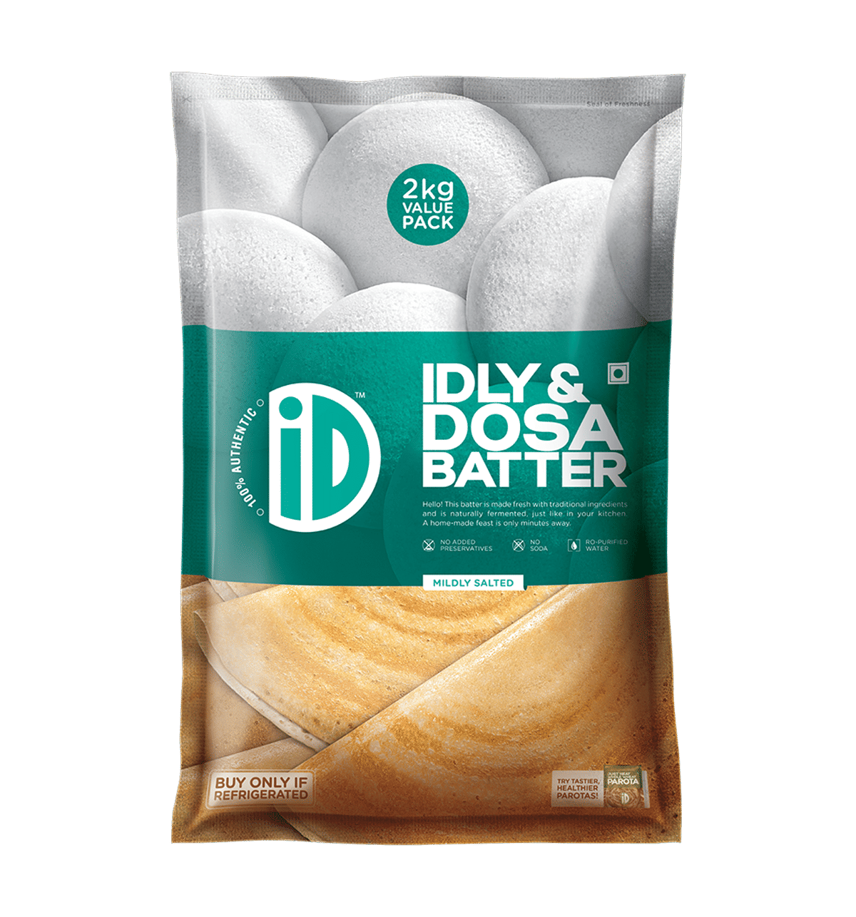 Buy iD Fresh iD Fresh - Idli & Dosa Batter 2 kg Online At Rs. 155 ...