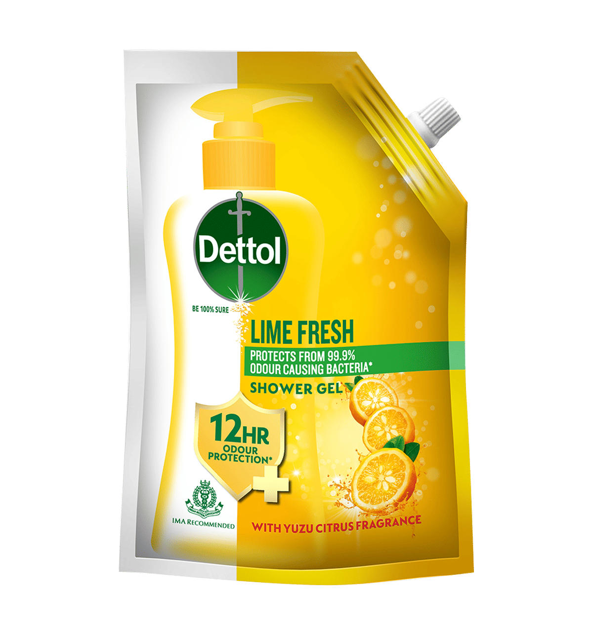 Buy Dettol Dettol Body Wash and shower Gel, Lime Fresh 450 ml Online At ...