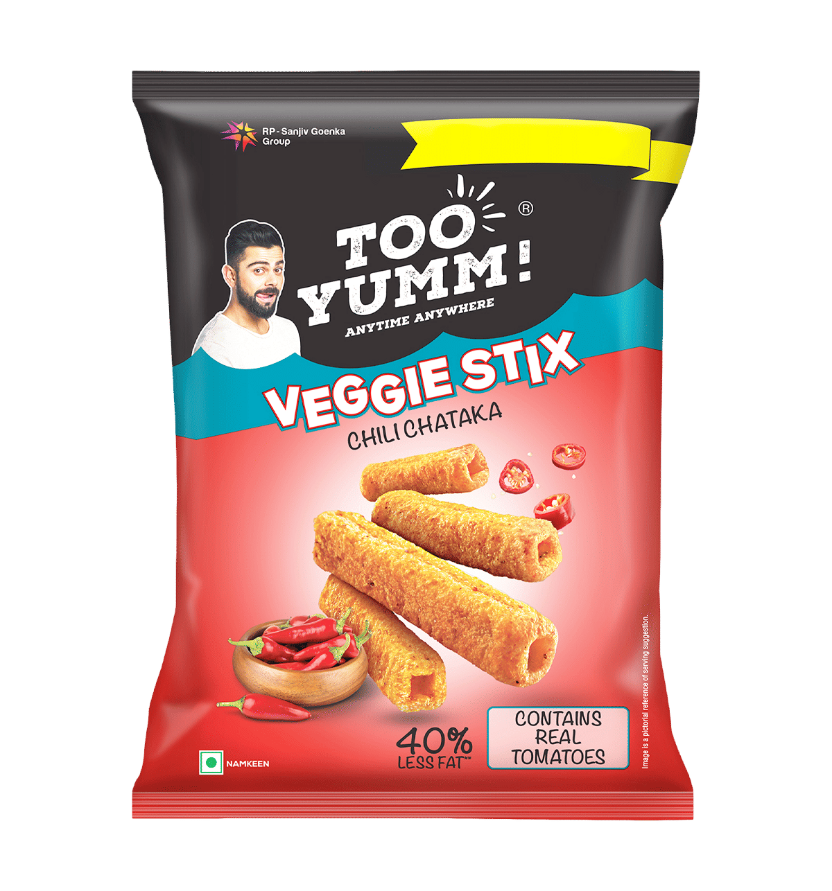 Buy Too Yumm! Too Yumm! VS CHILLI CHATAKA 2 pieces Online At Rs. 40 ...