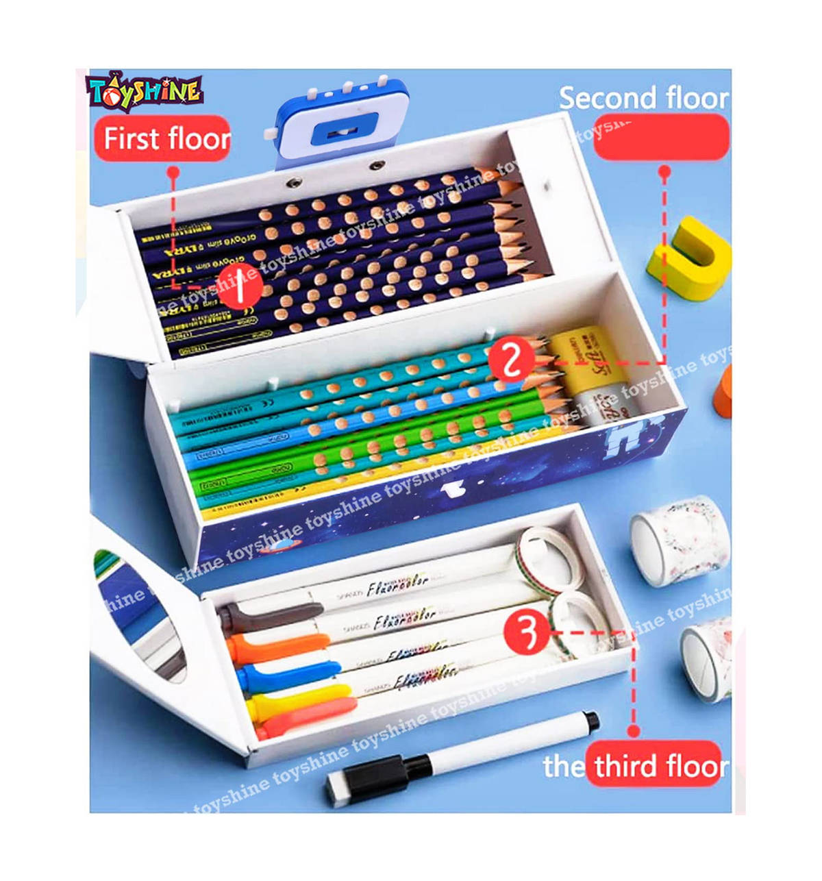 pencil box with lock code india