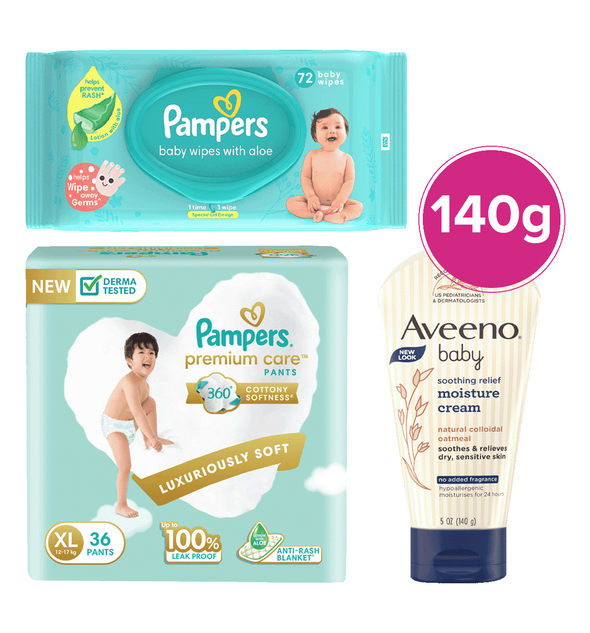 pampers sensitive 320