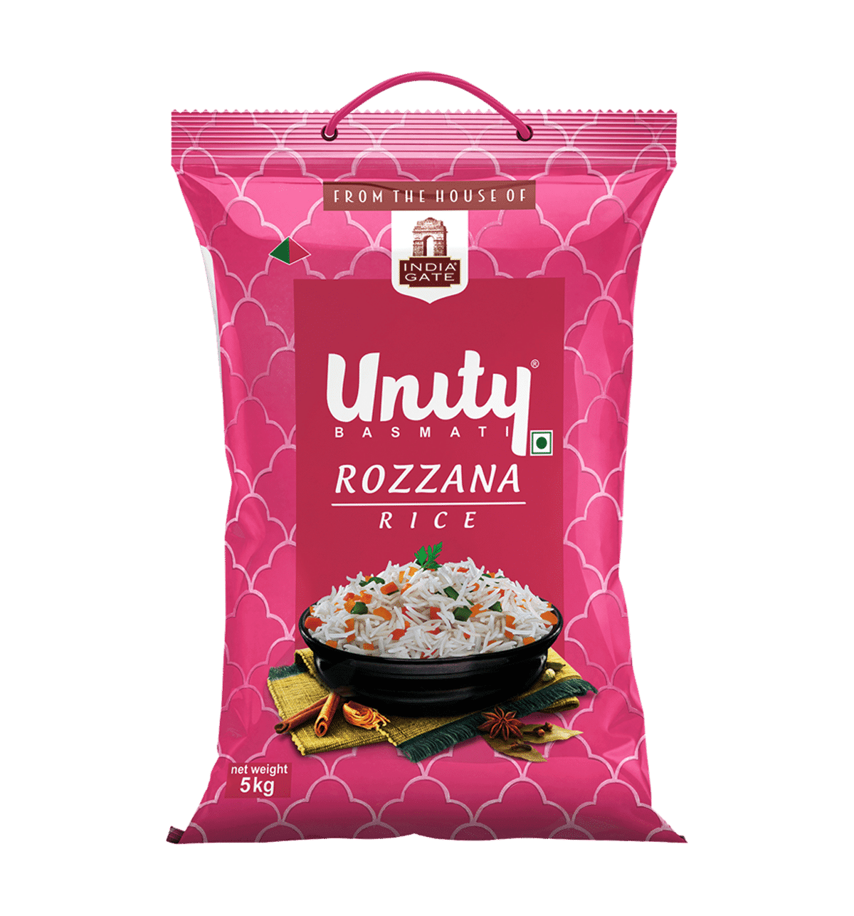 Buy India Gate India Gate Unity Rozzana Basmati Rice 5 kg Online At Rs ...