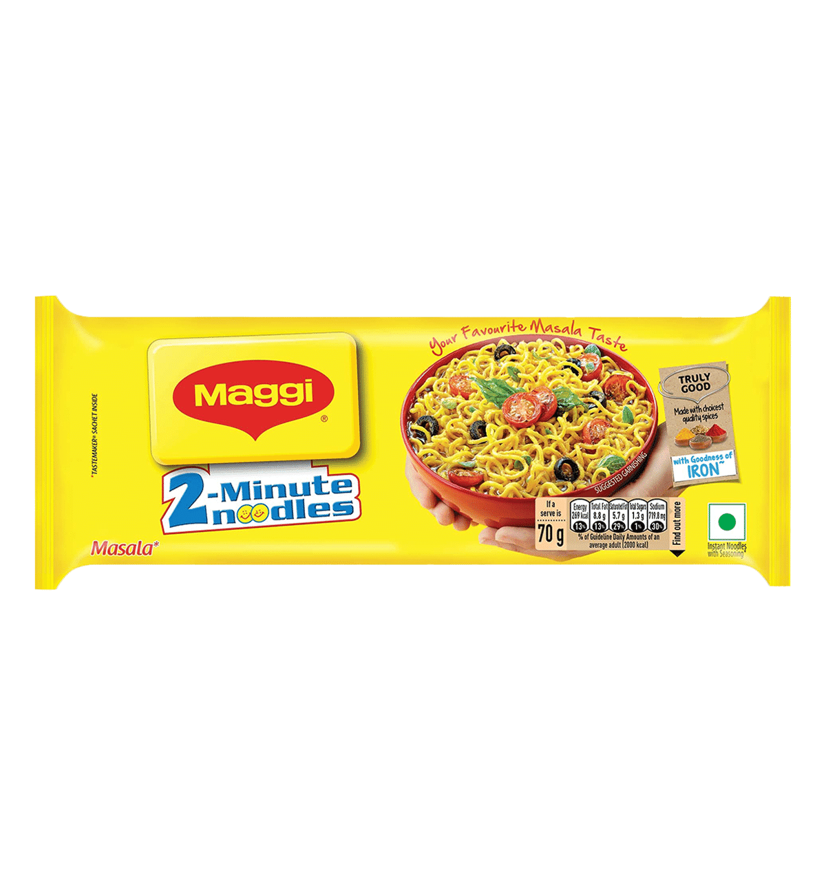 Buy Maggi Maggi Masala Instant Noodles 4 pieces Online At Rs. 224 ...