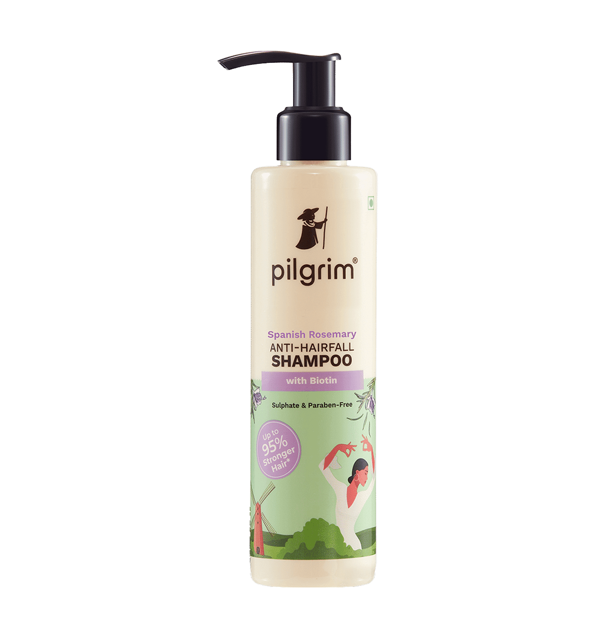 Buy Pilgrim Pilgrim Spanish Rosemary & Biotin Anti Hairfall Shampoo For ...