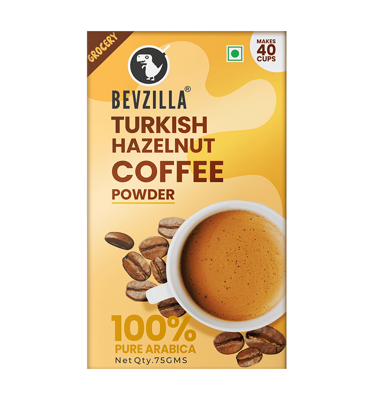 Buy Bevzilla Bevzilla Turkish Hazelnut Flavoured Coffee 75 g Online At ...