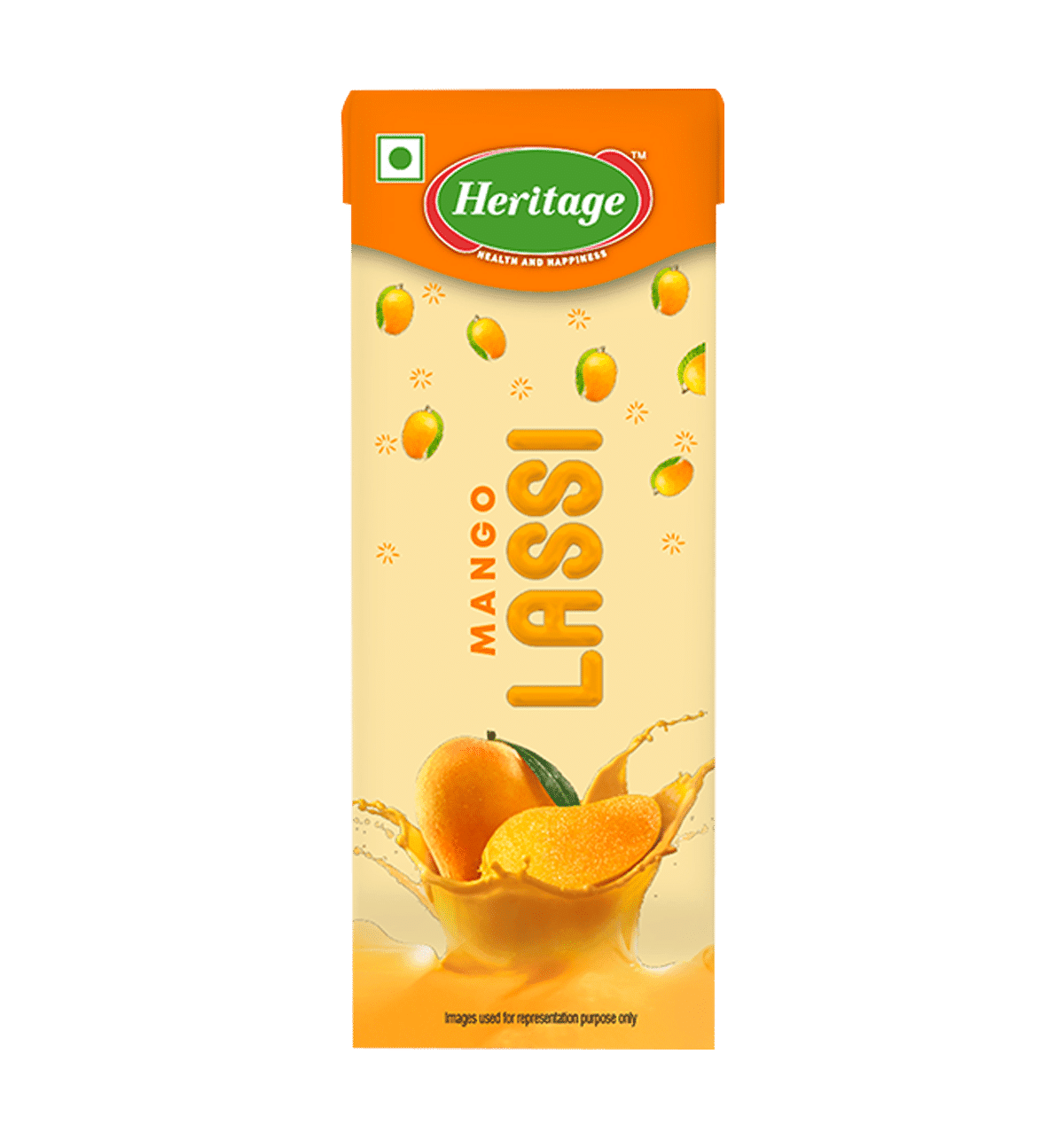 Buy Heritage Heritage Mango Lassi Tetra 165 ml Online At Rs. 25 ...