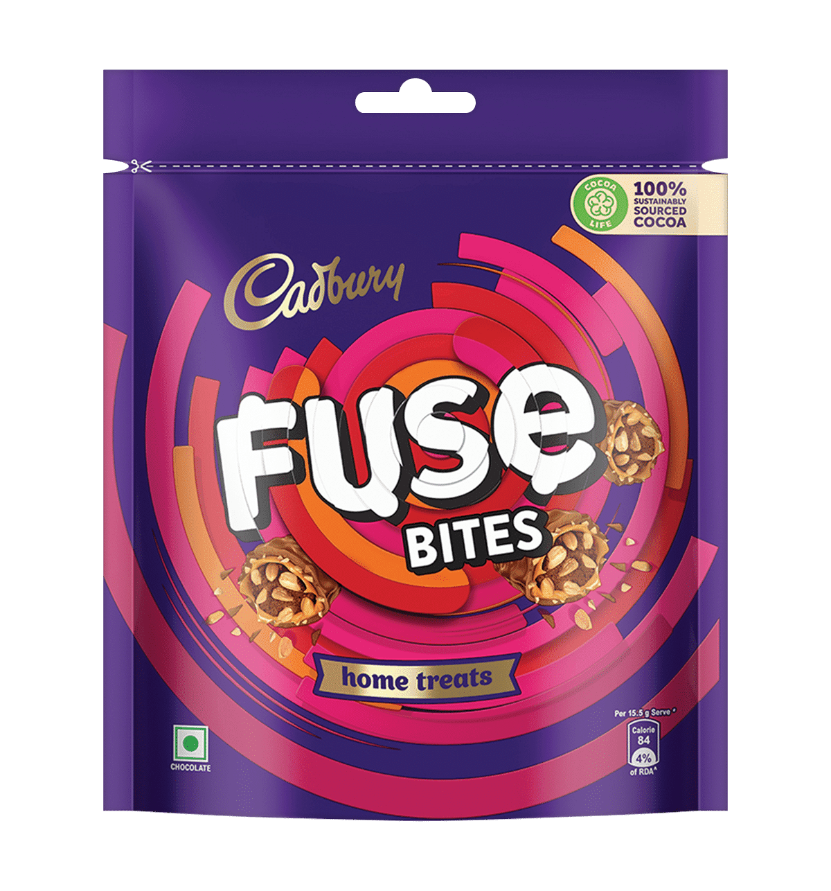 Buy Cadbury Cadbury Fuse Home Treats Bars 2 pieces Online At Rs. 240 ...