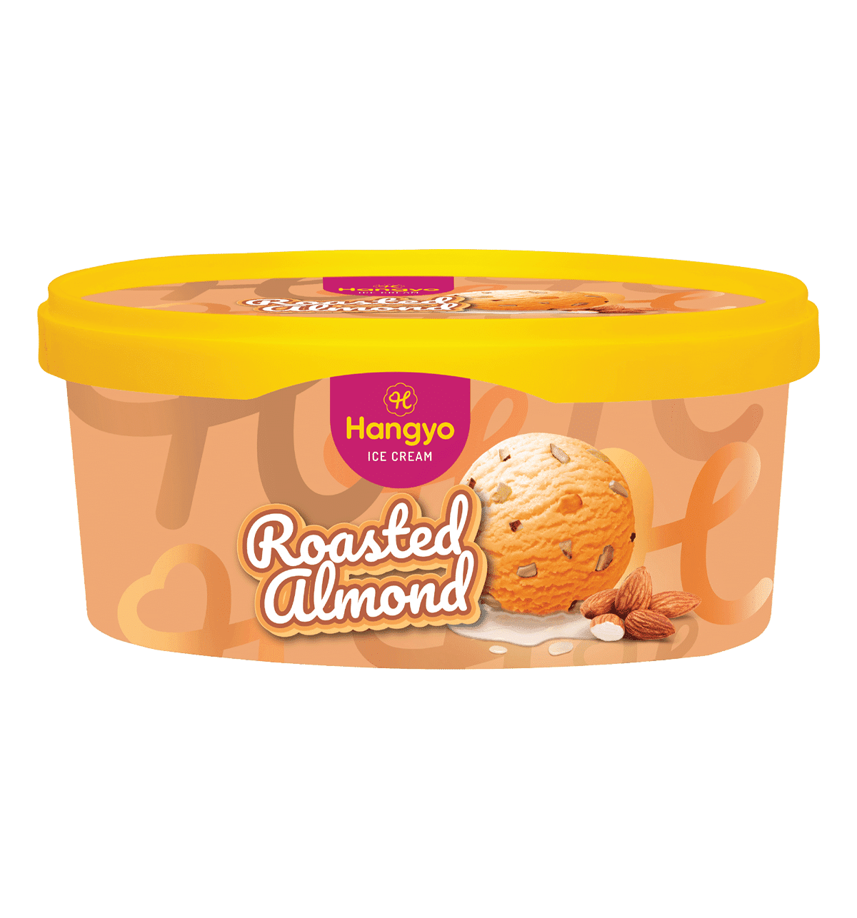 Buy HANGYO HANGYO Roasted Almond Tub 1 L Online At Rs. 330 | Instant Delivery