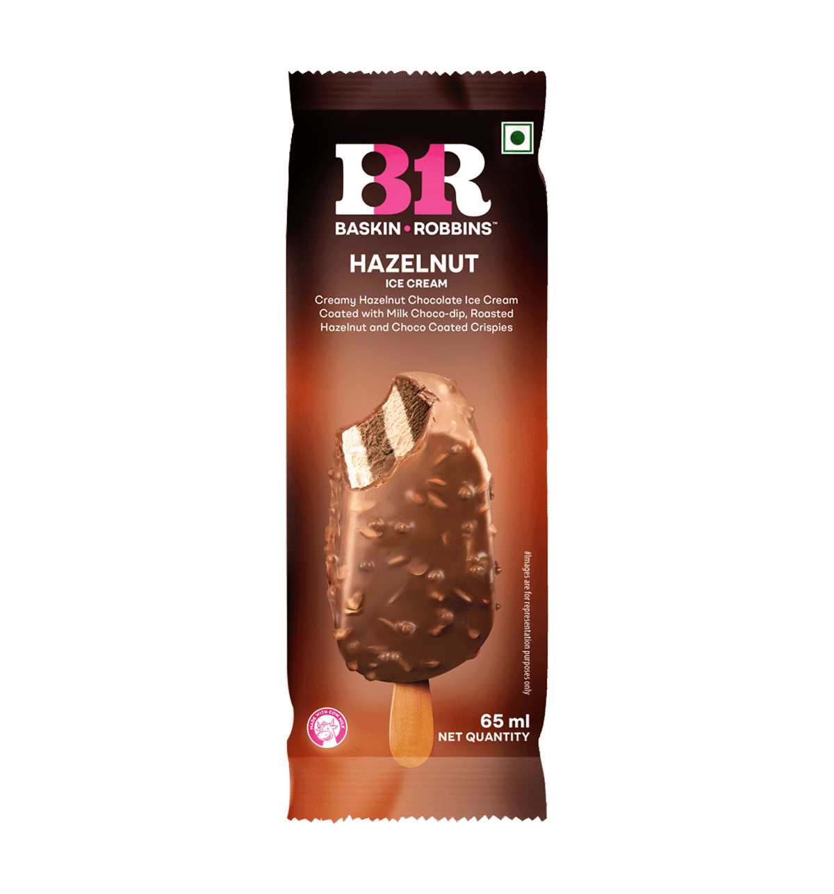 Buy Baskin Robbins Baskin Robbins Hazelnut Rocher 4 pieces Online At Rs ...