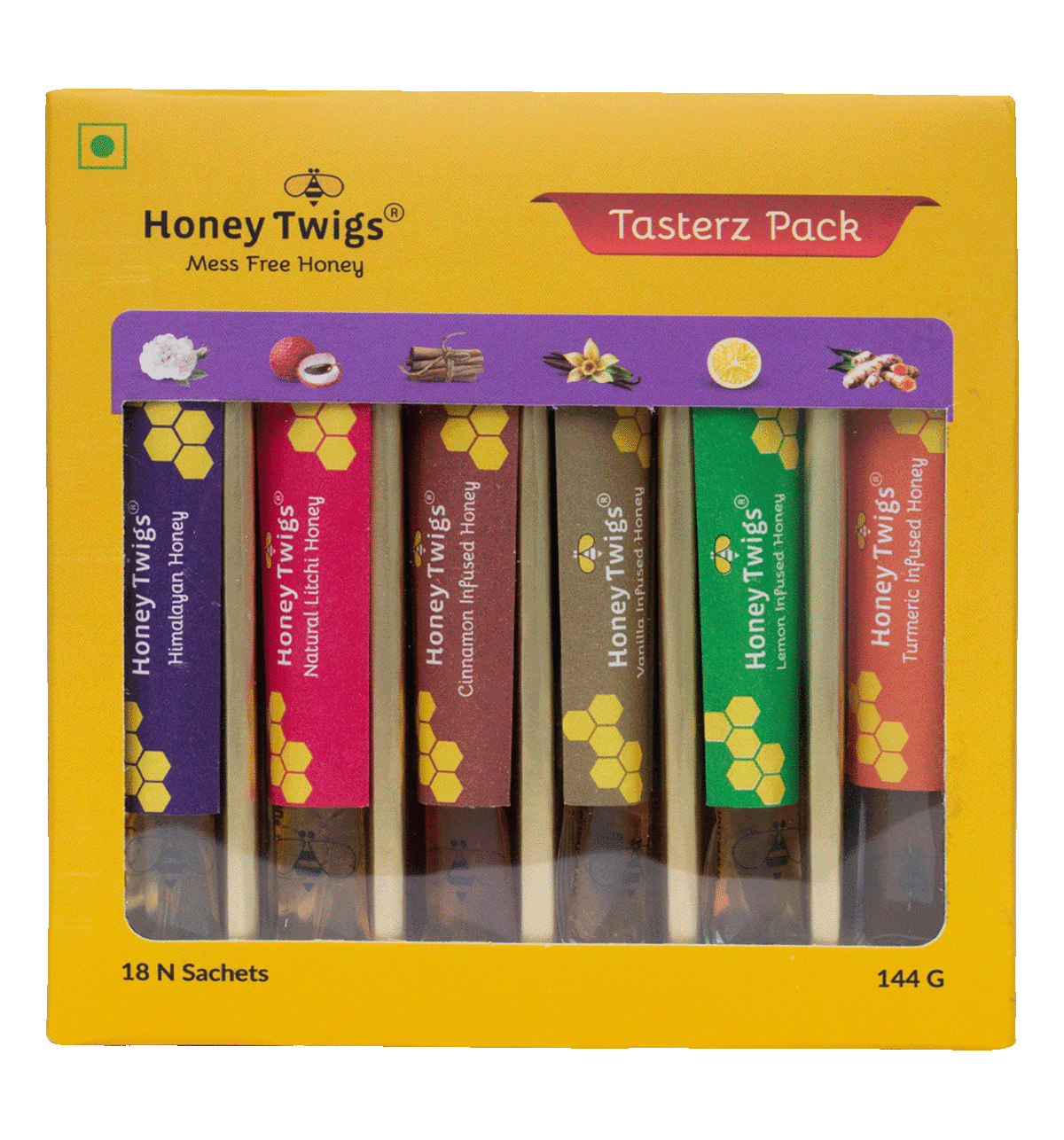 Buy Honey Twigs: Tasterz Pack Online (2 pieces) At Best Price
