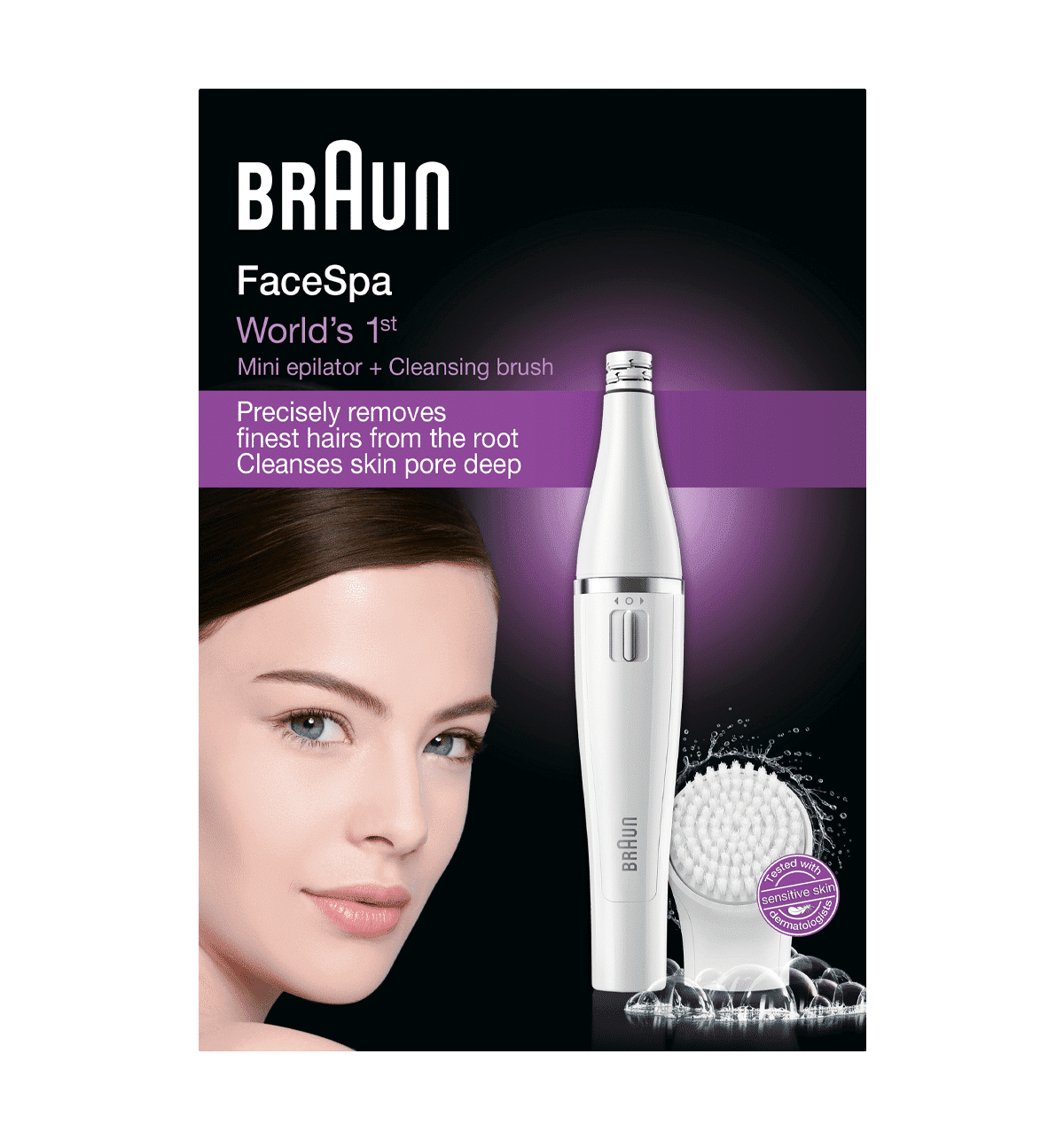 Buy Braun Braun Face 810 Mini Facial Epilator ||Women With Cleansing ...
