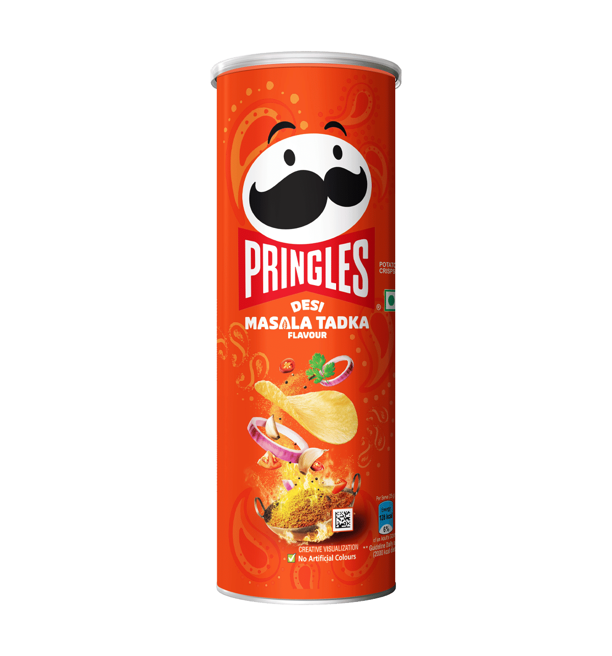 Buy Pringles Pringles Desi Masala Tadka Potato Chips 102 g Online At Rs ...
