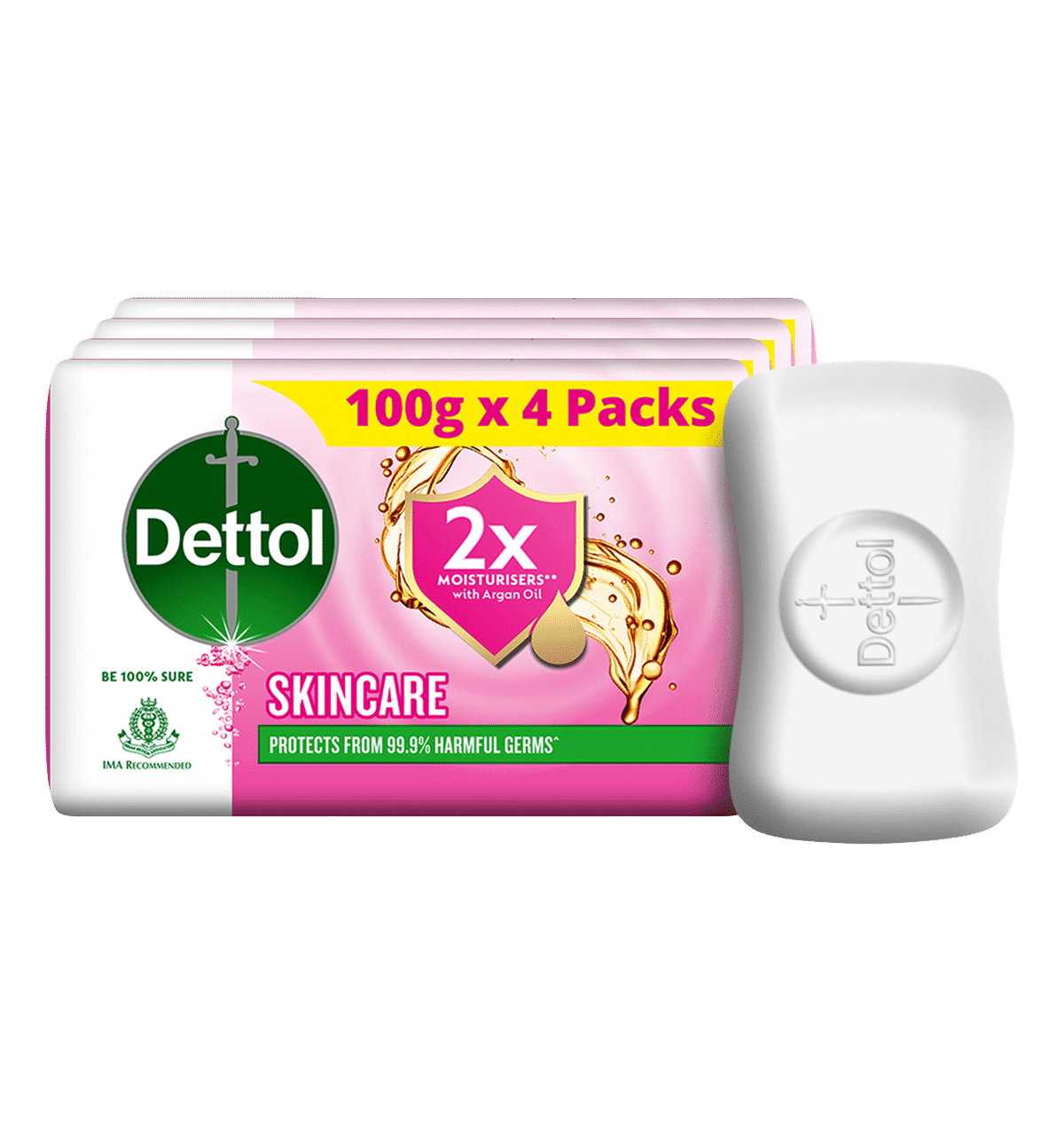 Buy Dettol Dettol Skincare Moisturizing Beauty Bathing Soap 400 g ...