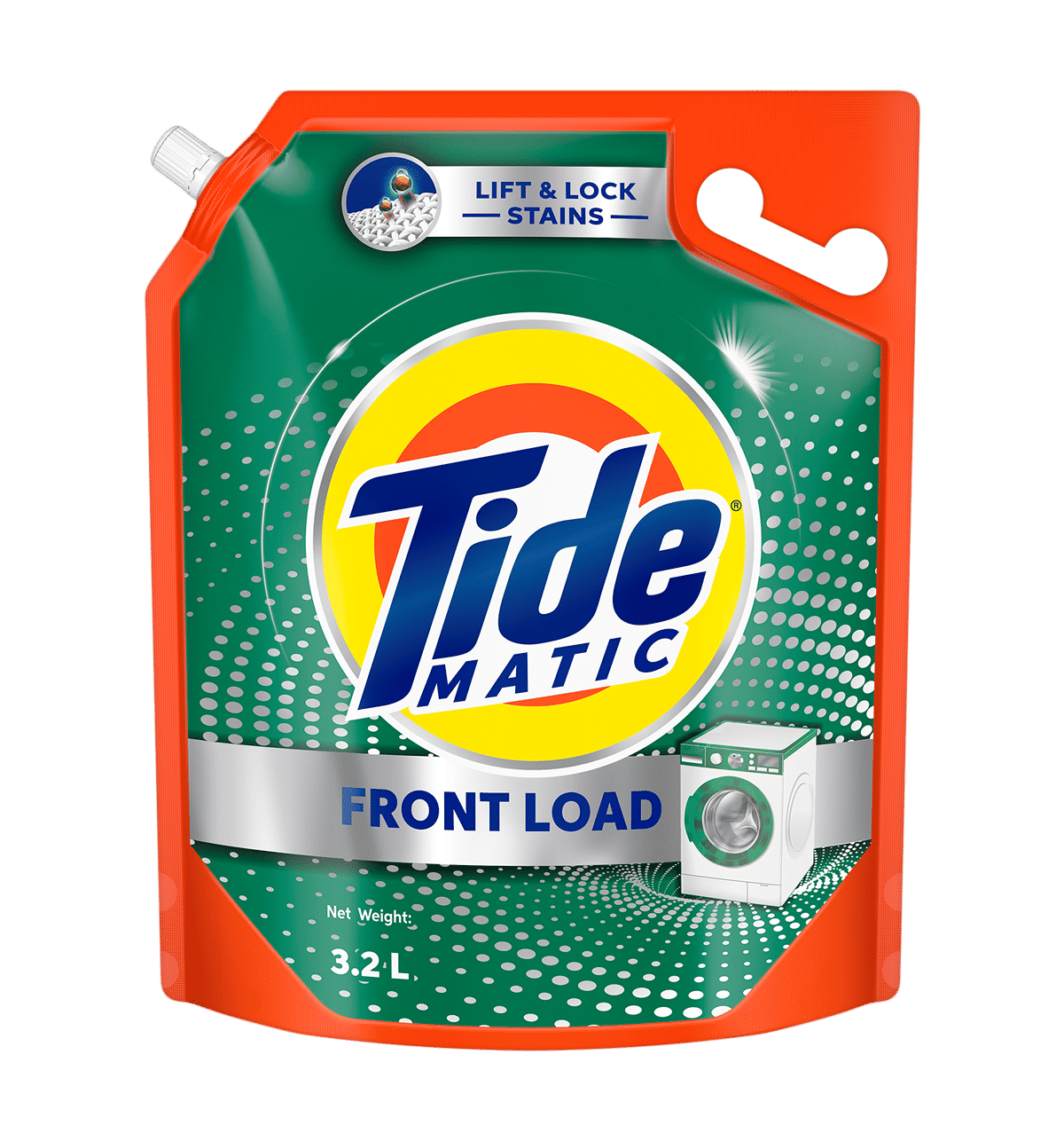 Buy Tide Tide Matic Front Load Liquid Detergent 3.2 L Online At Rs. 645 ...