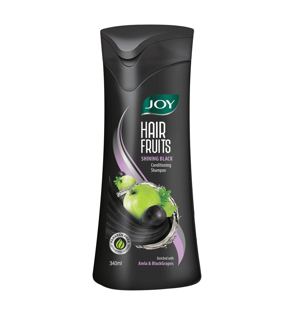 Buy JOY Hair Fruits Shining Black Conditioning Shampoo Online (340 ml ...