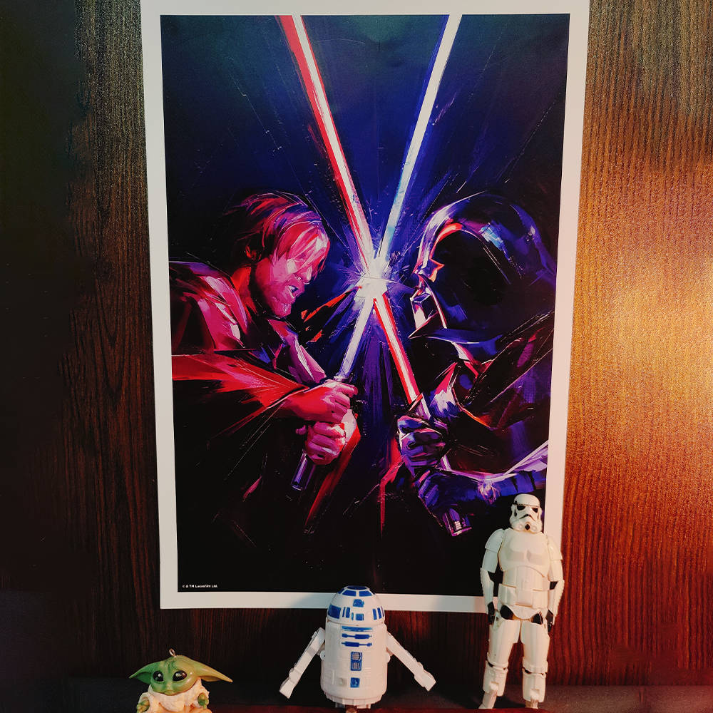 Buy Dark Side x Light Side - Star Wars Official Poster 1 Piece Online ...