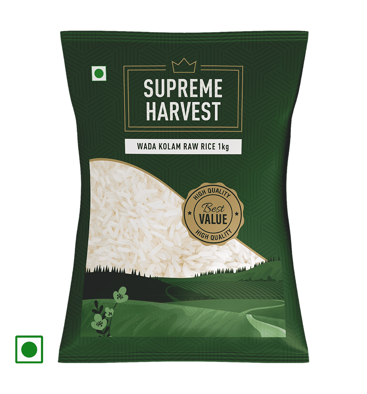 Buy Supreme Harvest Wada Kolam Raw Rice Online (2 pieces) At Best Price