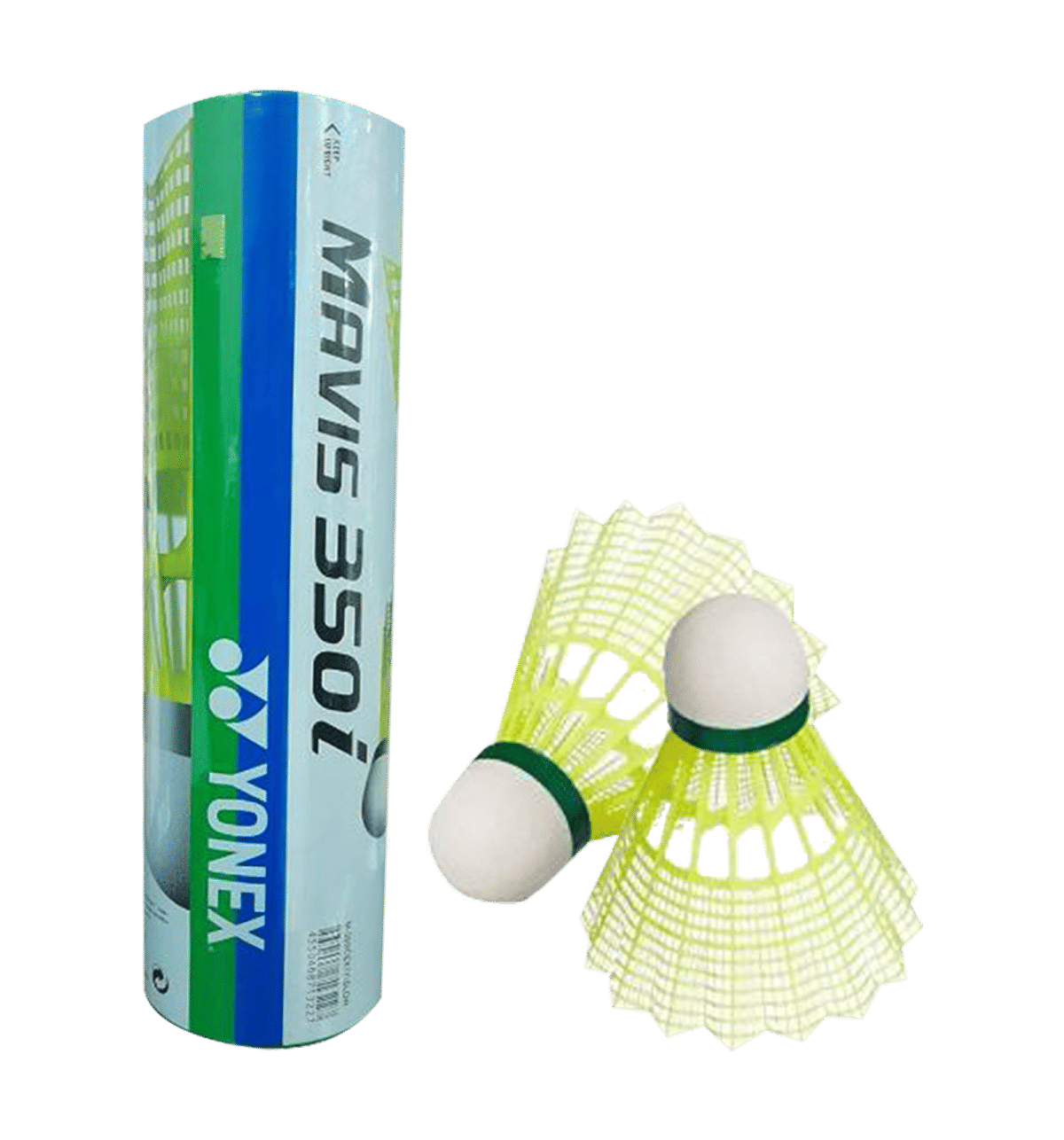 Buy Yonex Yonex Mavis 350I Nylon Shuttle - Yellow 6 pieces Online At Rs ...
