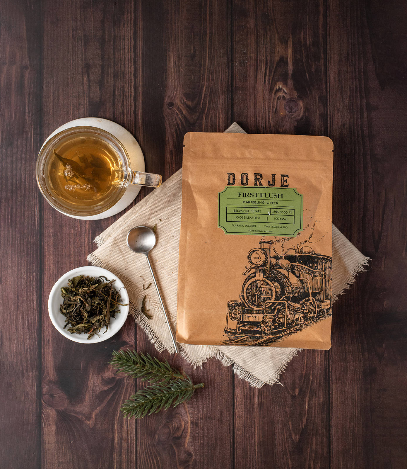 Buy Dorje Teas Dorje Teas Darjeeling First Flush Tea (Loose Leaf Tea ...