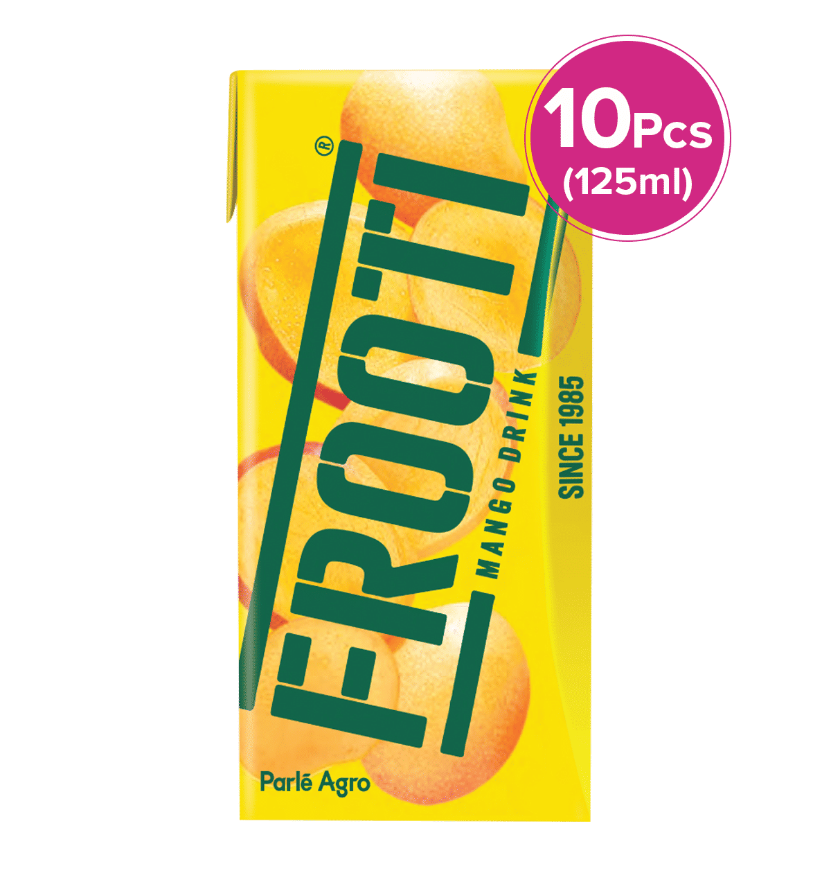 Buy Frooti Mango Fruit Drink Tetra Online (10 pieces) At Best Price