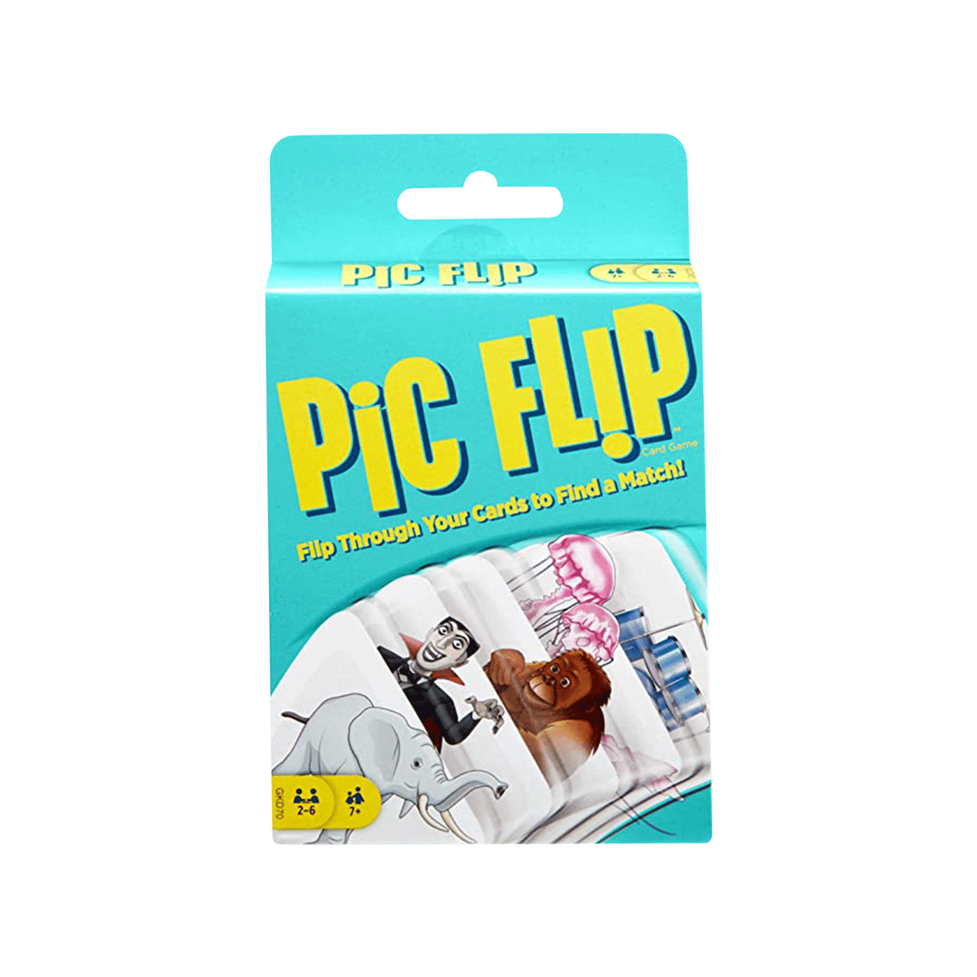 Buy Mattel Mattel Pic Flip Card Game For 2-6 Players, 7+ Yrs 1 pack ...