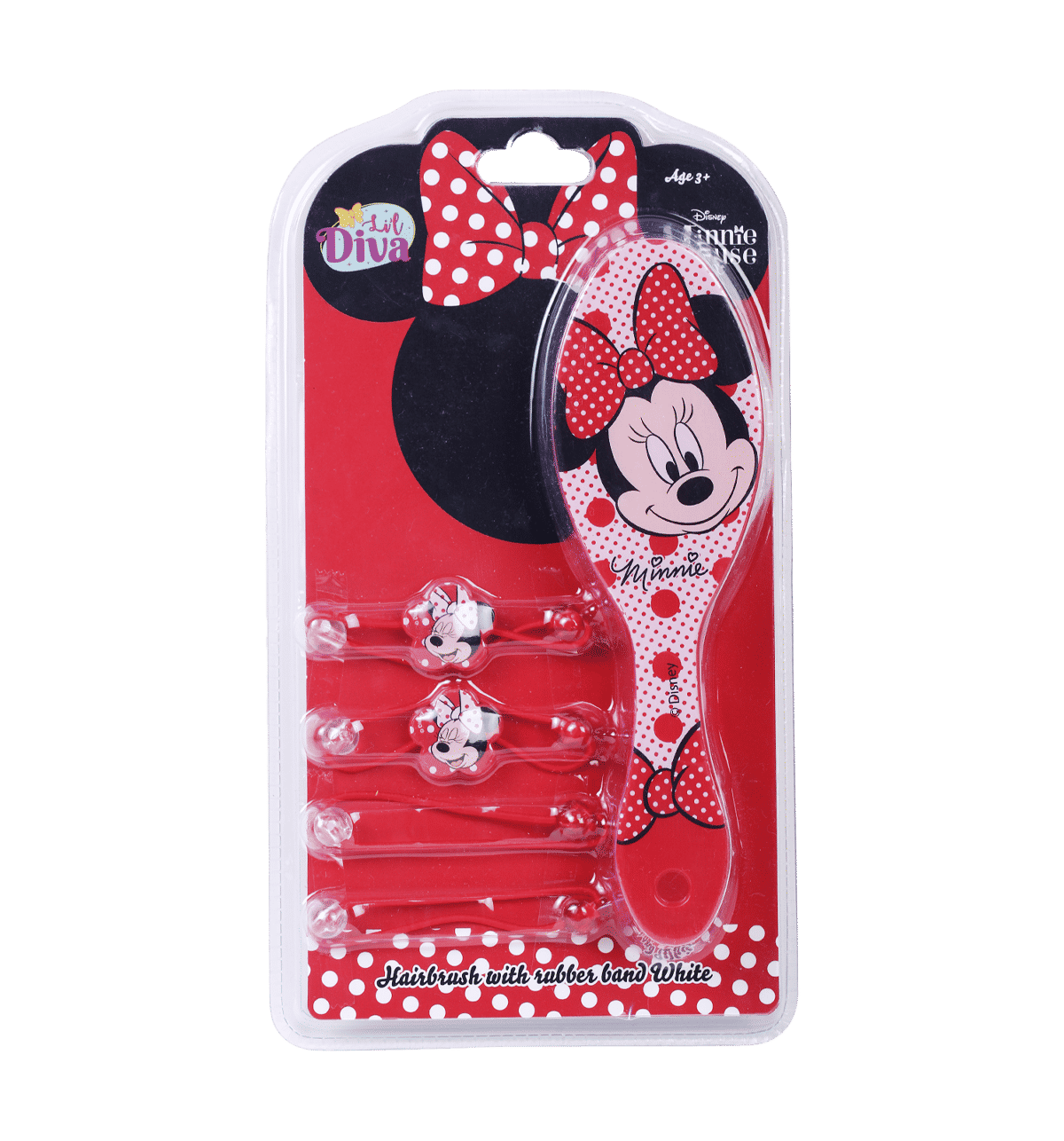 Buy WinMagic Li'l Diva WinMagic Li'l Diva Minnie Mouse Hairbrush With ...