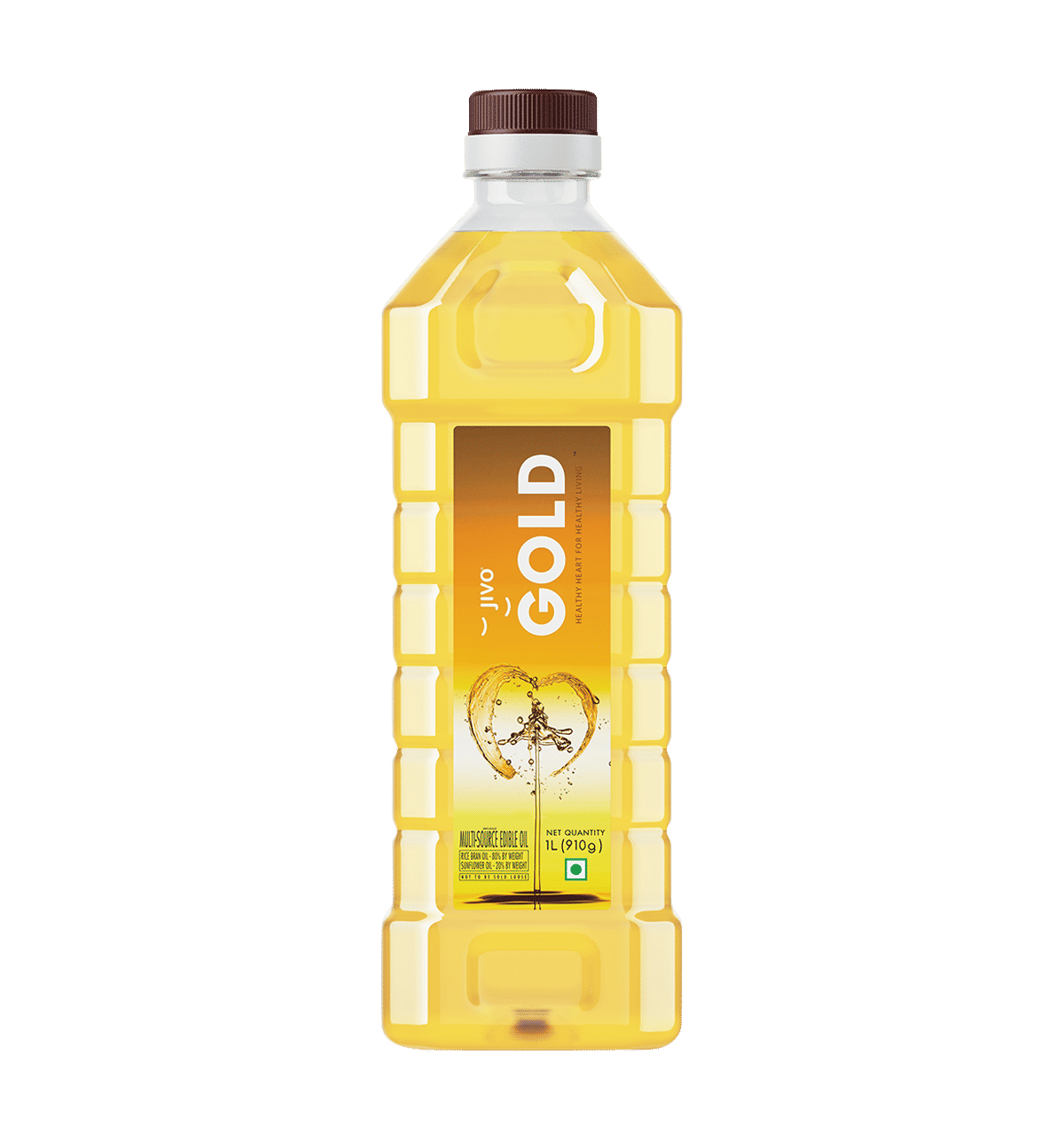 Buy Jivo Jivo Gold Refined Oil - Blend of Rice Bran oil & Sunflower oil ...