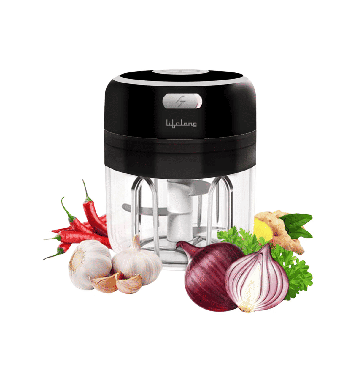 Buy Lifelong Lifelong 250ml USB Rechargeable Wireless Plastic Electric ...