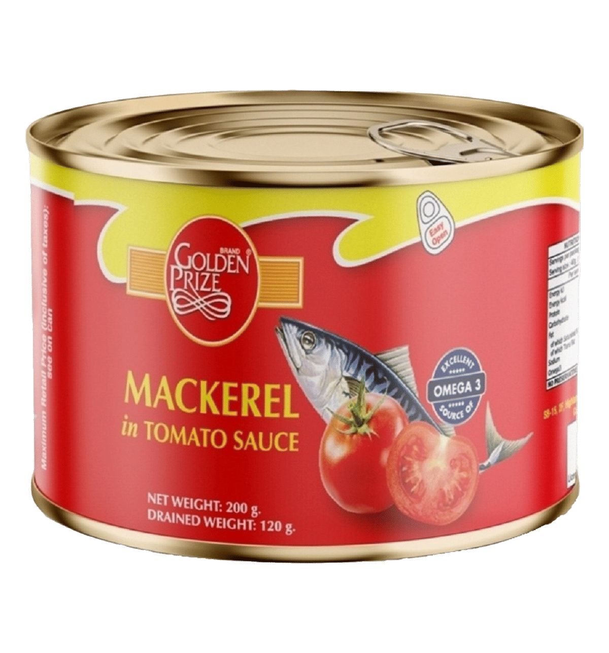 Buy Golden Prize Golden Prize canned mackerel in tomato sauce 200 g ...