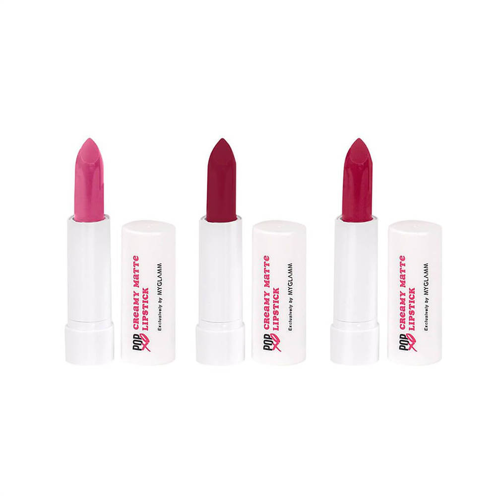 Buy MyGlamm MyGlamm POPxo Makeup Collection -Mini Lip Kit-Power Trip 1 ...