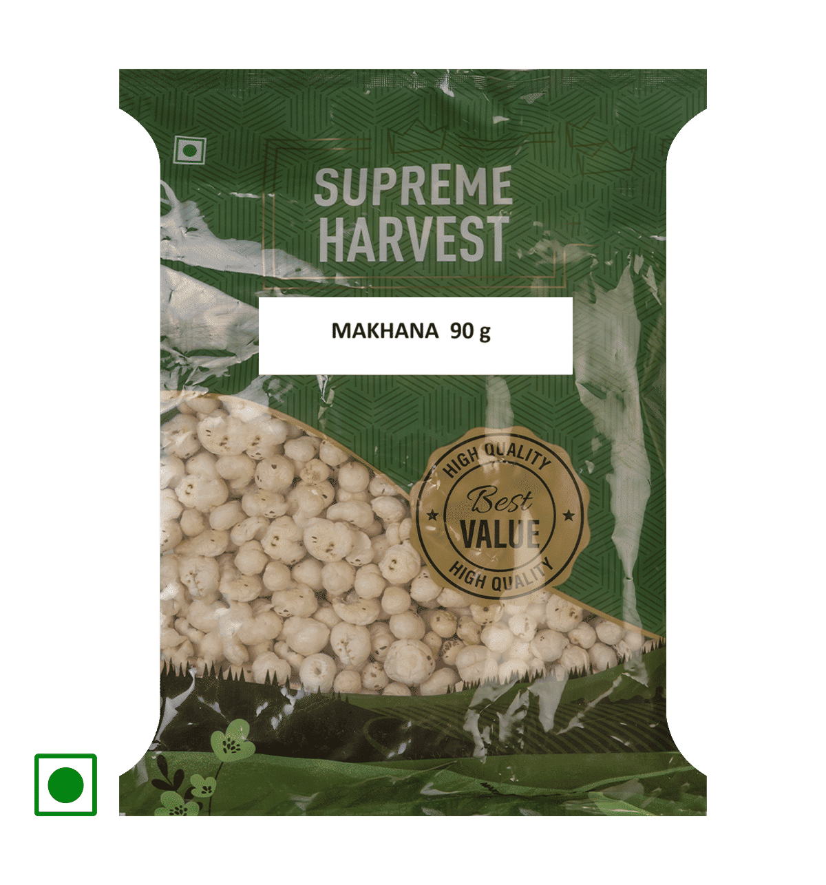 Buy Supreme Harvest Supreme Harvest Makhana Pouch 400 g Online At Rs ...