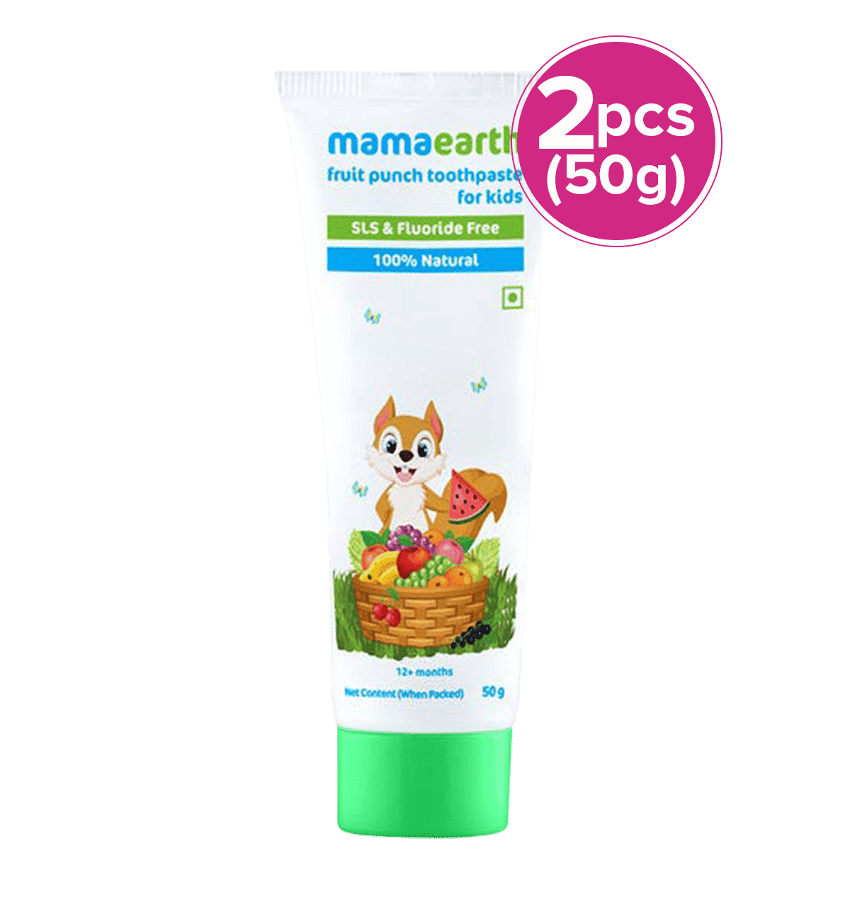 Buy Mamaearth Mamaearth Fruit Punch Toothpaste 2 pieces Online At Rs ...