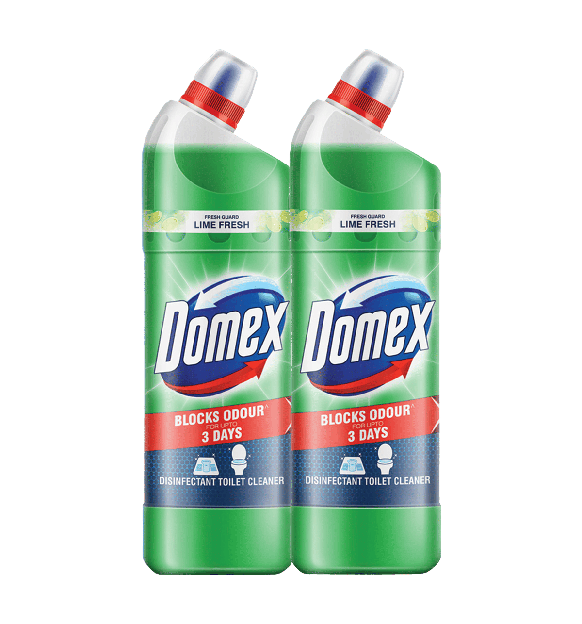Buy Domex Domex Fresh Guard Disinfectant Toilet Cleaner Liquid Lime ...