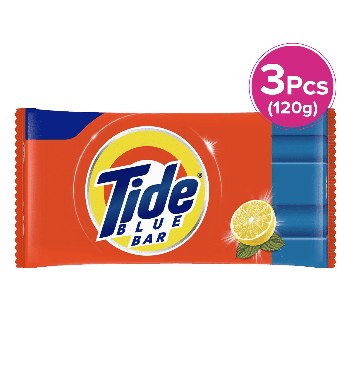 Buy Tide Tide Detergent Bar Blue - Removes Dirt & Stains 3 pieces ...