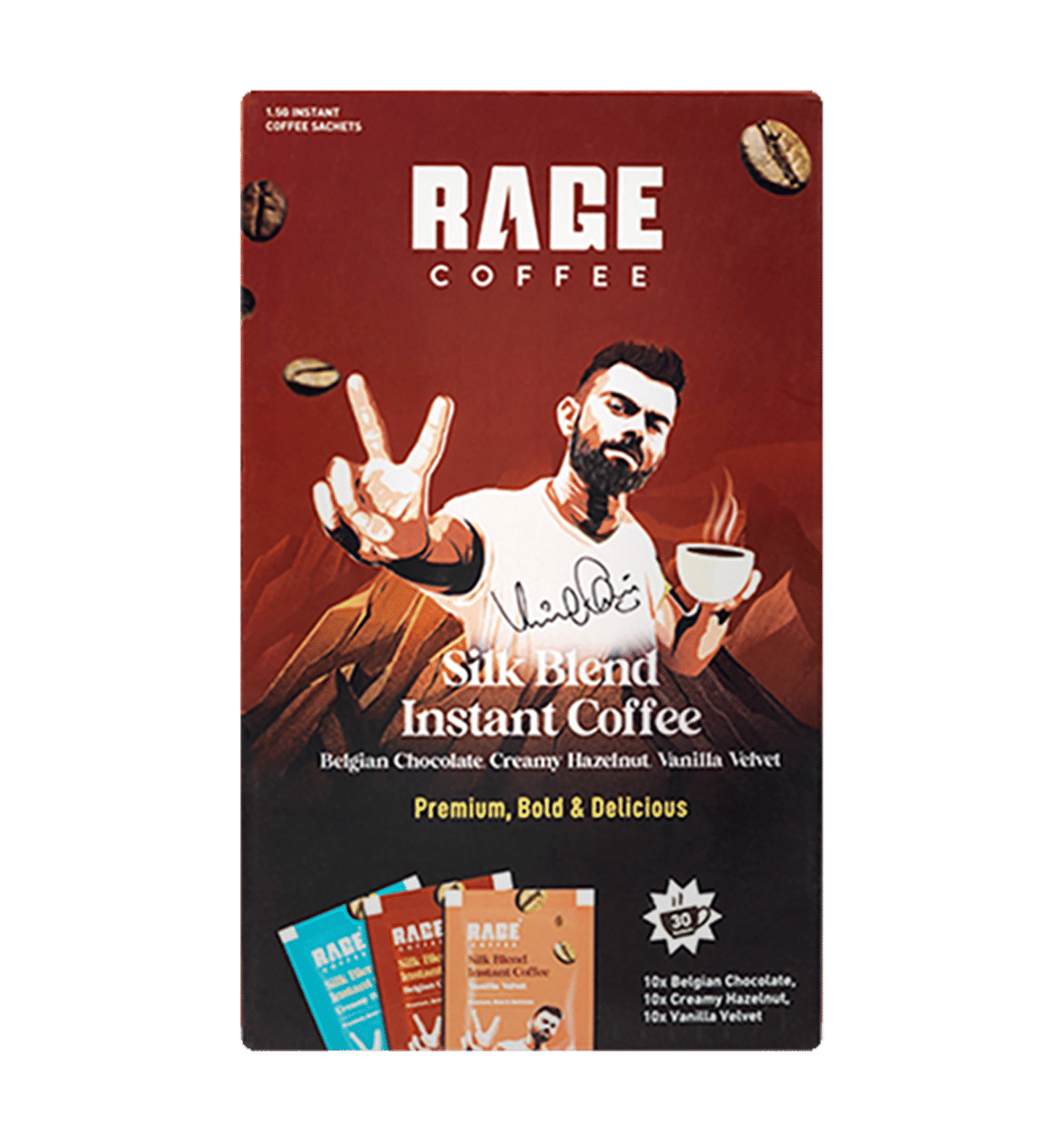 Buy Rage Coffee Rage Coffee Silk Blend Assorted Sachets (100% Coffee ...