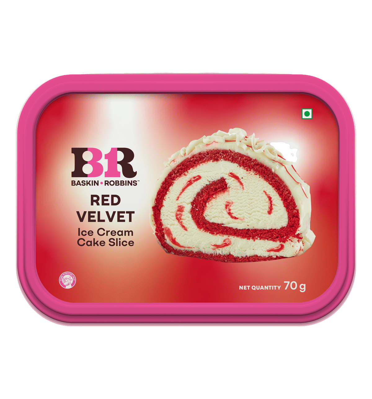 Buy Baskin Robbins Red Velvet Slice Cake Online 70 g At Best Price